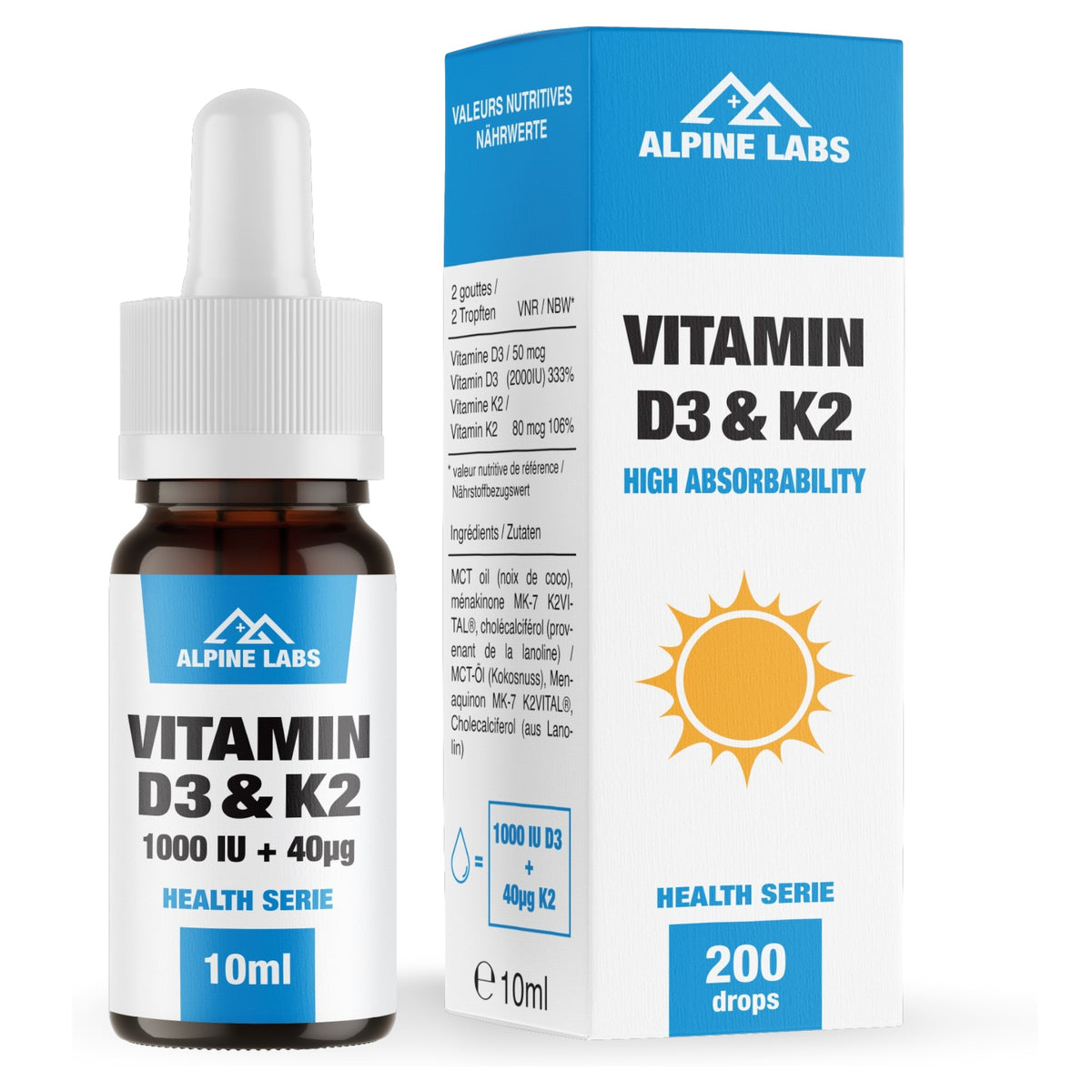 Vitamin D3 & K2 – Bodysport